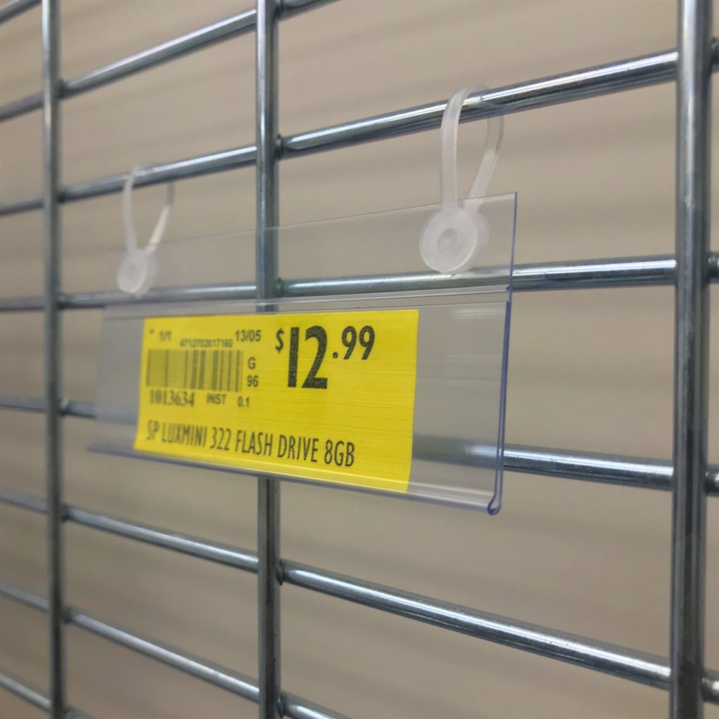 26mm Hanging Data Strip 100mm Long | Bricor