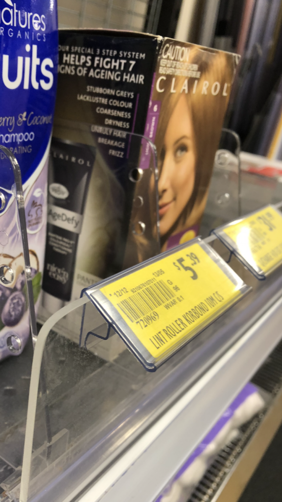 26mm x 80mm Clear Clip on Data Strip (100pcs)