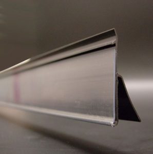 'C' Channel Clip-In Data Strip - Fits 26mm Height Ticket | Bricor