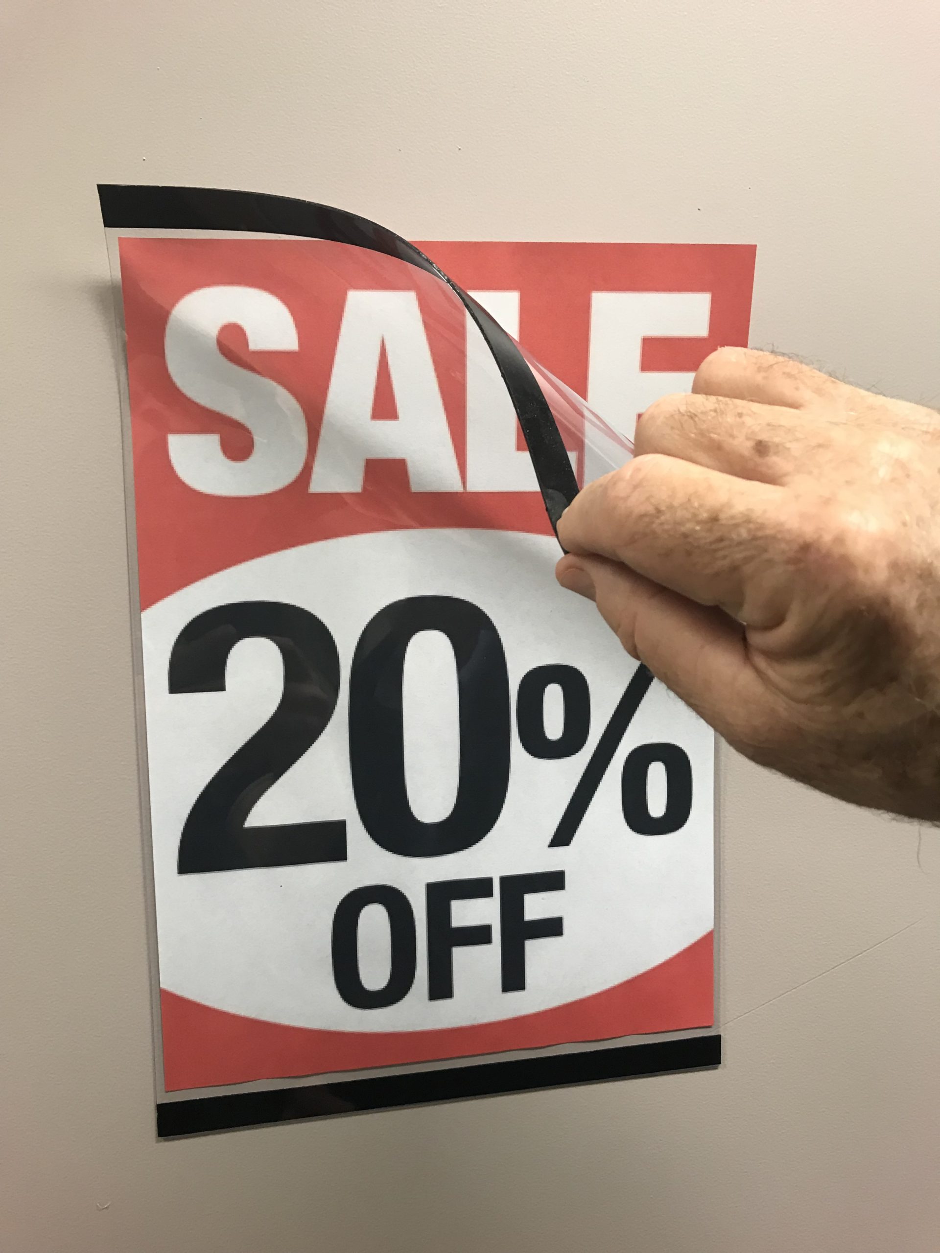 Reusable Poster Holder | Bricor